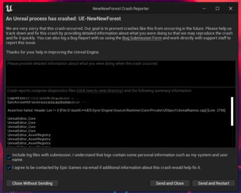 Unreal Engine Assertation Failed Error And How To Fix Motion Forge