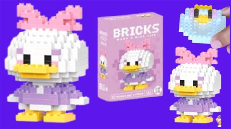 How To Build Daisy Duck Bricks Mini Lego W2601 08 137 Pcs Bricks