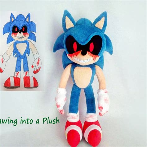 Shin Sonic Plushie Etsy