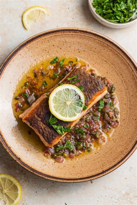 Salmon Meunière French Salmon In Brown Butter Sauce Home Cooking