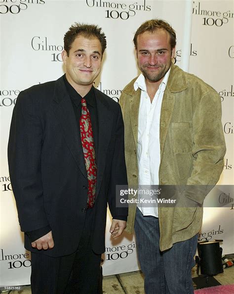 Actors Michael Deluise And David Deluise Arrive At The Wb Networks