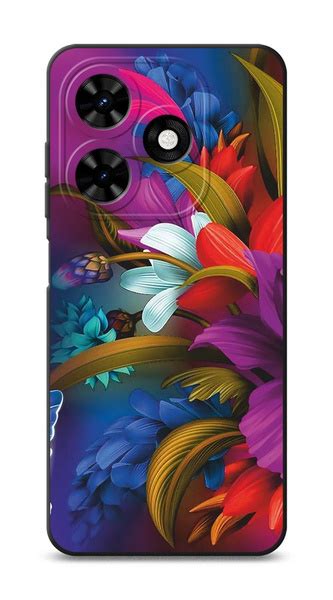 Матовый силиконовый чехол на Tecno Spark Go 2024 Spark 20c Текно