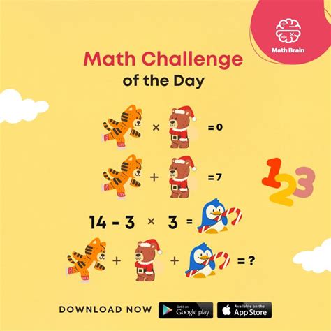 math challenge test your skills