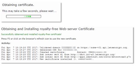 Free Web Server Certificate Lets Encrypt Knowledge Base
