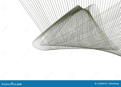 Geometric Conceptual Background Line And Curve Pattern For Design Wallpaper Backdrop Color