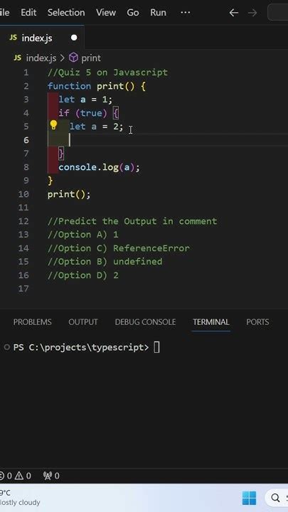Javascript Let Variable Scope Explained Block Scope Javascript