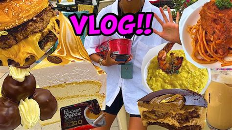 Sub 먹방 Vlog 해외먹방 디저트 크림 케이크 Mukbang Dessert Cream Cake ブログ デザートムクバン Youtube