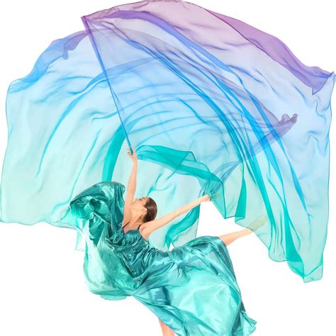 Jecery 2 Set Worship Flags For Dance Church Praise Dance