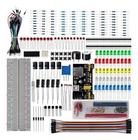 Kit De Arduino Electronica Compatible Con Uno R3 374pzs Cuotas Sin