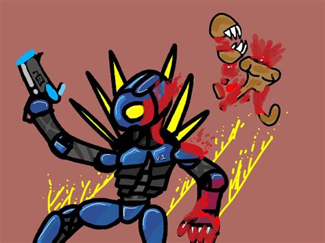 Knuckleblaster Filth This Art I Made Rultrakill