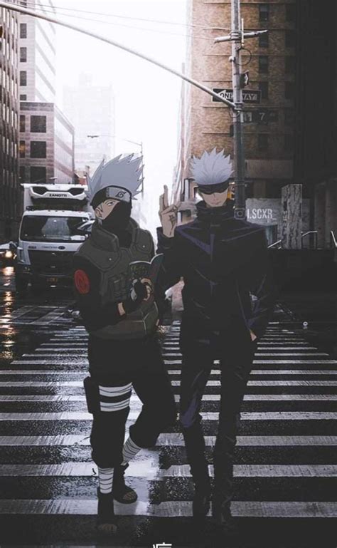 Gojo And Kakashi Anime Amino