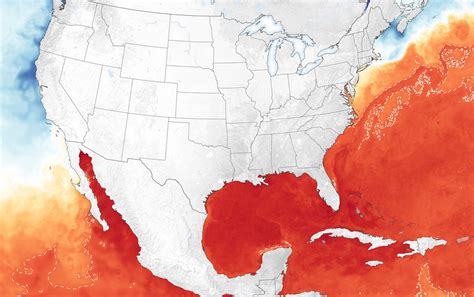 North American Coastal Water Temperatures Visualization Of Flickr