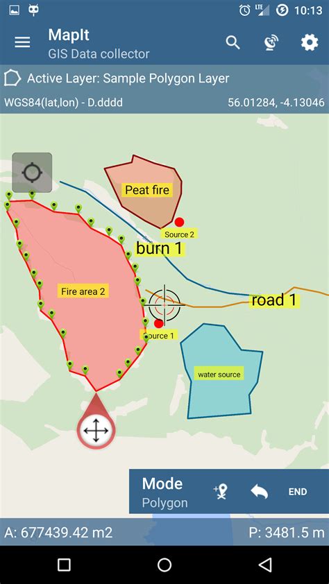 Mapit GIS Map Data Collector Measurements APK pour Android Télécharger