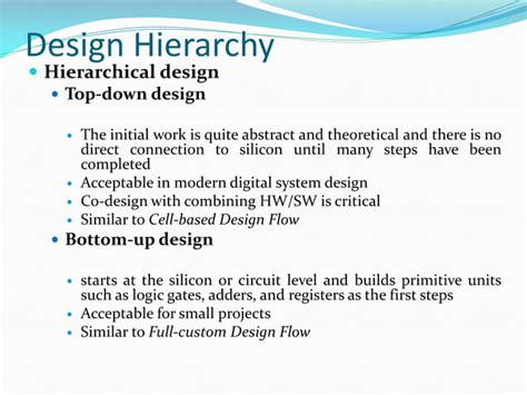 Lecture Note On Vlsi Introduction Classs Ppt