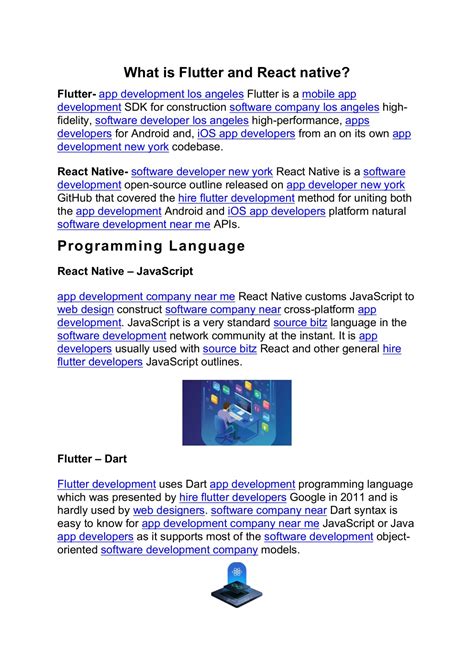 ppt what is flutter and react native powerpoint presentation free