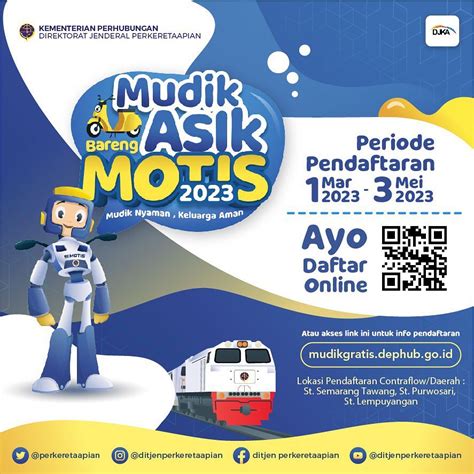 Pendaftaran Mudik Motor Gratis Kai Ini Lokasi Posko Motis Pilar Id