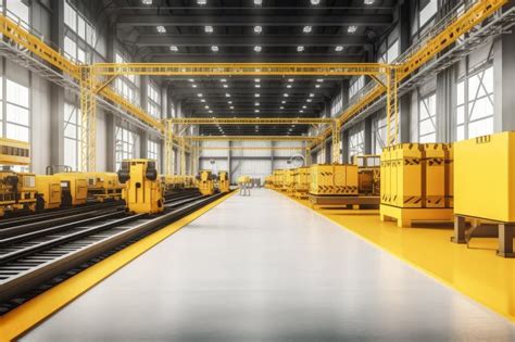 Assembly Line Generate Ai Stock Illustration Illustration Of Body