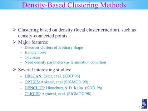 ppt clustering methods powerpoint presentation free download id