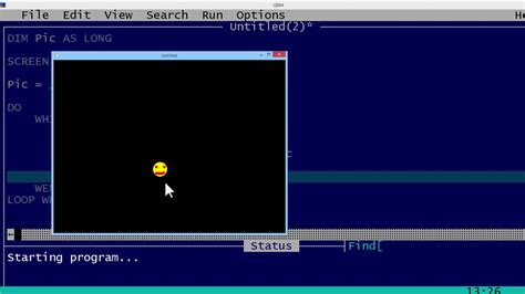 Qbasic Tutorial 57 Mouse Interface Part 3 Picture Follows The Mouse