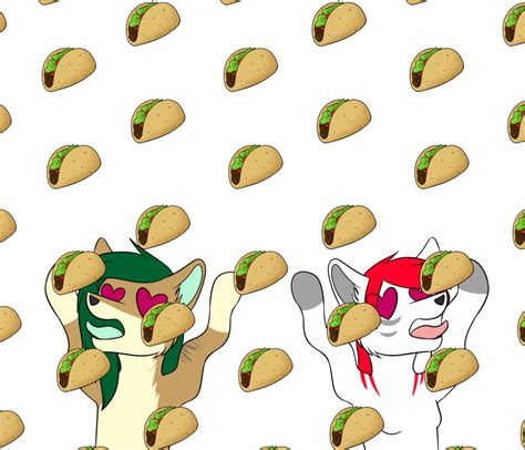 Raining Tacos  By Keylawolf Fur Affinity Dot Net
