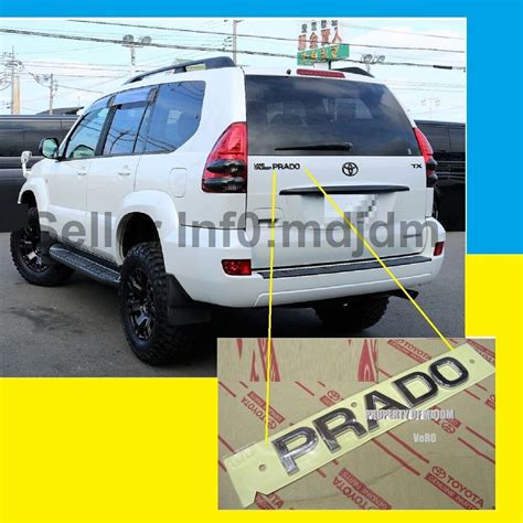 Toyota Rear Prado Badge 75445 60040 02 09 Land Cruiser Lexus Gx470