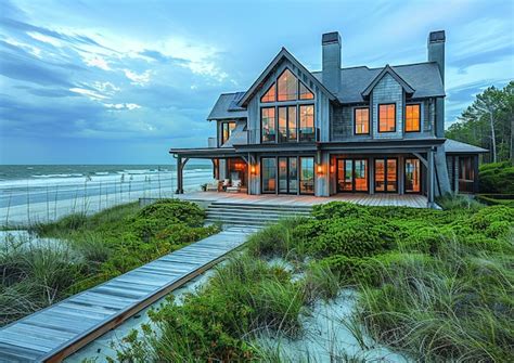 Oceanfront Escape Coastal Beach House With Panoramic Views Premium Ai