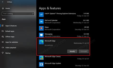 Uninstall Microsoft Edge From Windows 10 When Grey Button