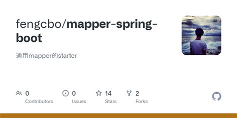 GitHub fengcbo mapper spring boot 通用mapper的starter