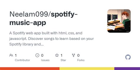 Github Neelam099spotify Music App A Spotify Web App Built With Html Css And Javascript