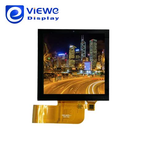 4 0 inch 480x480 3 wire spi 16 bits rgb interface ips tft square lcd