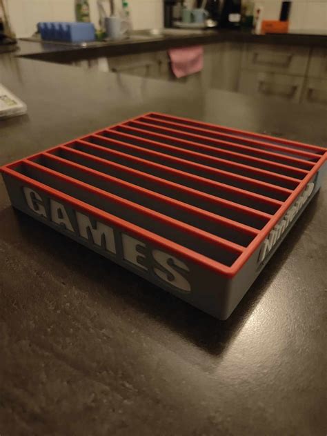 Nintendo Switch Game Case Holder By Xero Print Download Free Stl Model