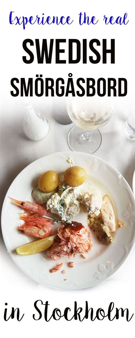 Authentic Swedish Smörgåsbord On A Brunch Cruise In Stockholms