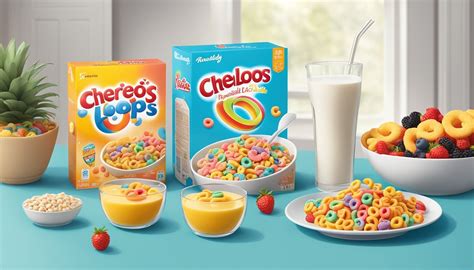 Cheerios Vs Kelloggs Froot Loops The Great Cereal Comparison