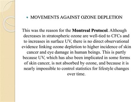 Ozone Layer Depletion Final Pptx