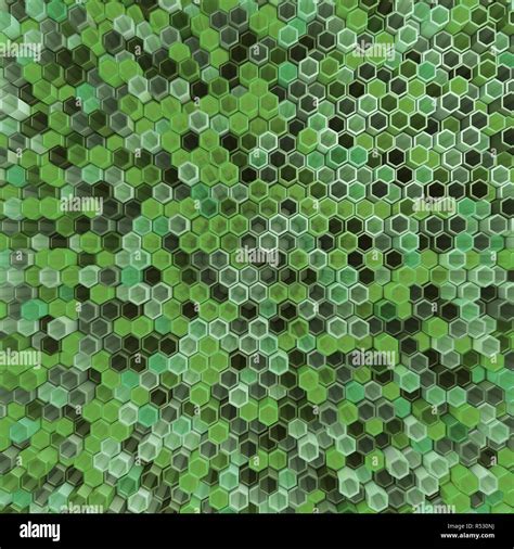 Network Of Hexagons Stock Photo Alamy