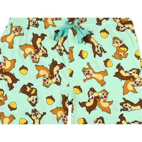 Seven Times Six Disney Adult Chip N Dale Acorn Love Pajama Lounge