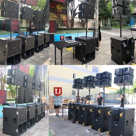 Line Array Sound System T I PRO Audio Professional Speaker System China Line Array Speaker