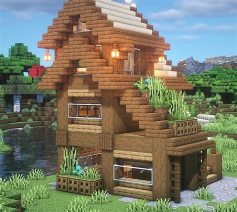 Casa De 3 Pisos Minecraft ☺ Minecraft Houses Minecraft Architecture
