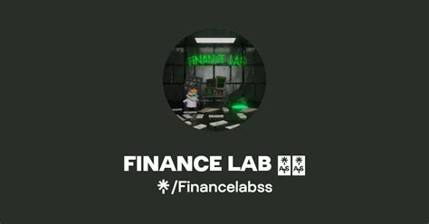 Finance Lab 🧪💰 Instagram Linktree