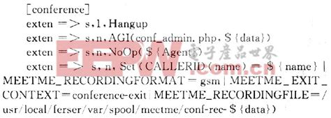 基于Asterisk的电话会议系统研究与设计 微波EDA网