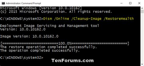 Use Dism To Repair Windows 10 Image Tutorials