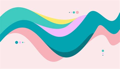 Premium Vector Colorful Dynamic Wave Abstract Background Design Vector Premium Vector