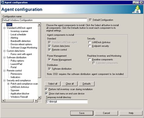 Create An Agent Configuration
