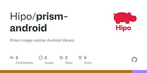 GitHub Hipo Prism Android Prism Image Resizer Android Library