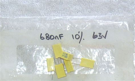 Lcc Thompson Csf Yellow Box Metalised Polypropylene Ll Film Capacitor
