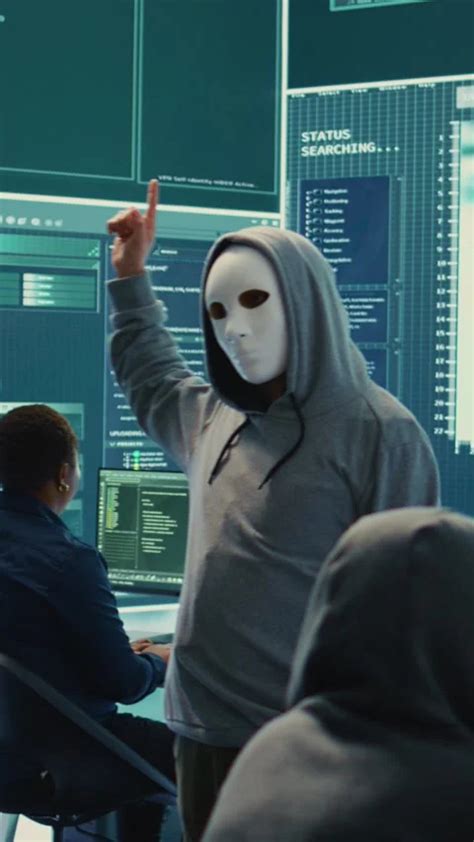 Hacking Group Anonymous Stock Footage ~ Royalty Free Stock Videos Pond5