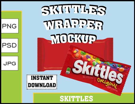 Skittles Candy Wrapper At Aidan Penton Blog