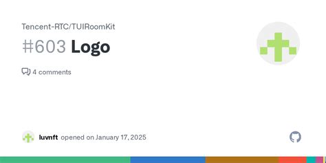 Logo Issue Tencent RTC TUIRoomKit GitHub