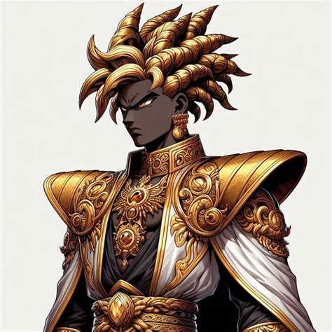 Afro Warrior In 2024 Anime Photo Profile Dark Black Art Pictures