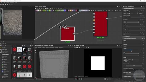 Curso Substance Designer Substancia 09 Tile Sampler Youtube